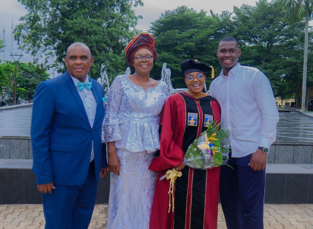 Nigerian lady sets academic record, becomes Babcock University's ...